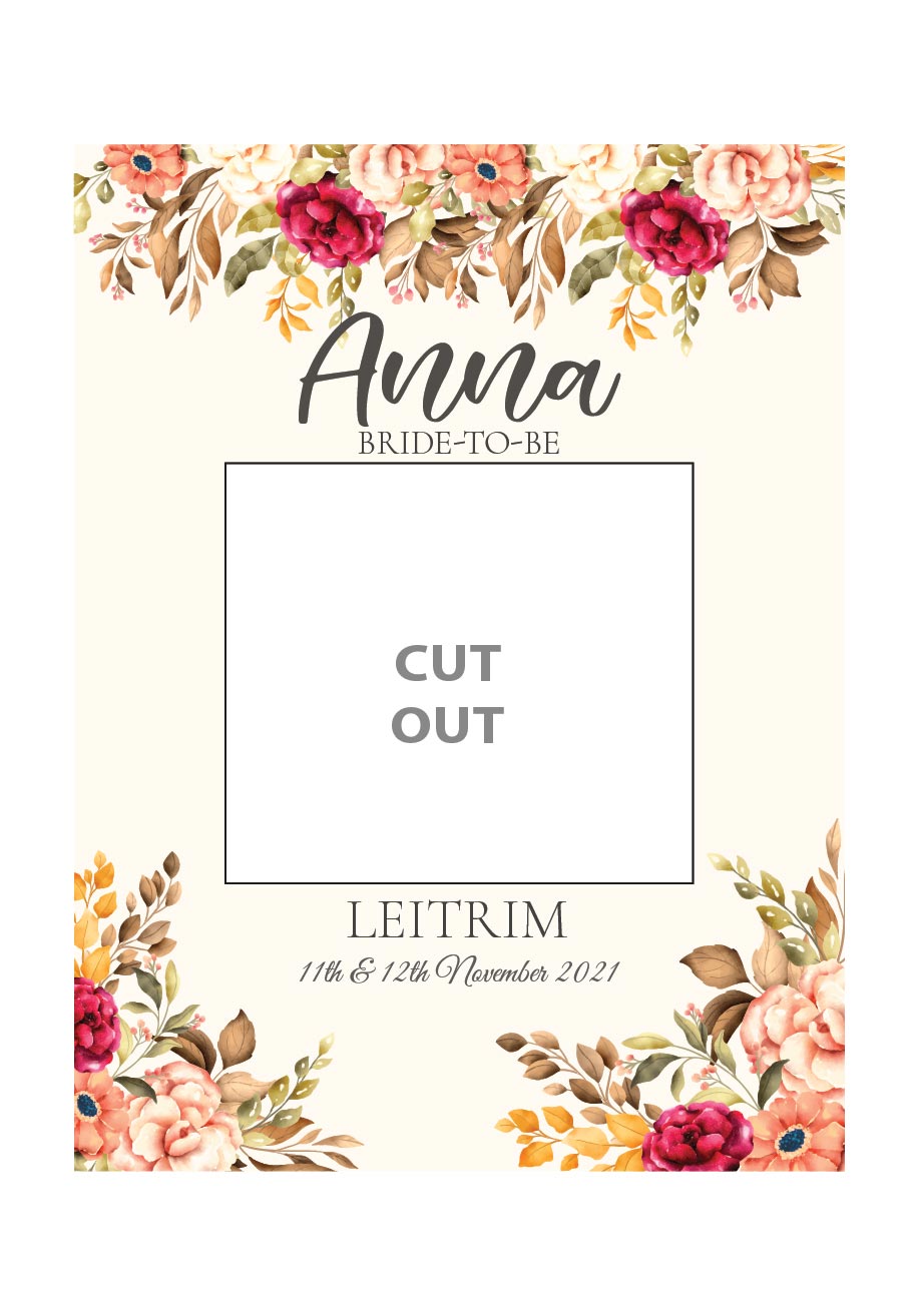 Hen Party Frames | Selfie Frames Ireland | Personalise Your Frame